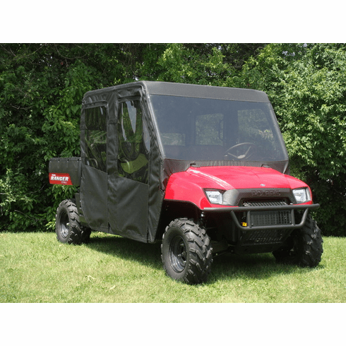 Polaris Ranger Crew Full Cab Enclosure With Vinyl Windshield