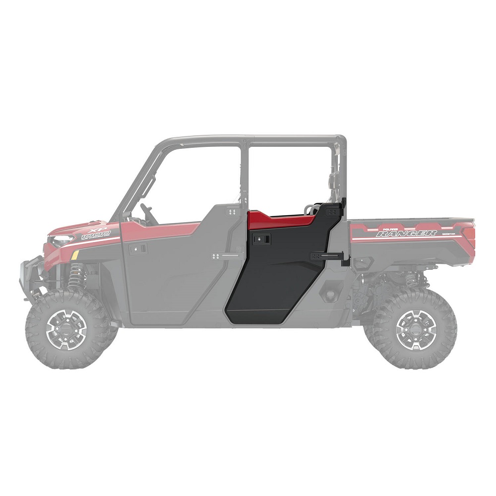 Polaris Ranger XP 1000 Crew Rear Half Doors - Poly