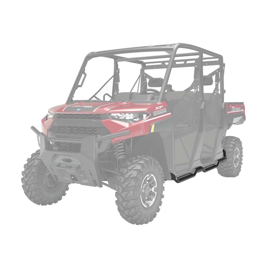 Polaris Ranger Crew Rock Guard with Step