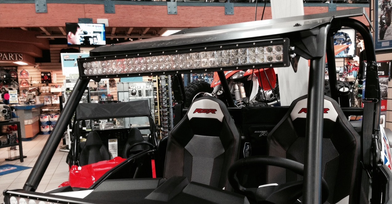 Polaris RZR XP 1000 / RZR 900 Curved 30" LED Light Bar Kit