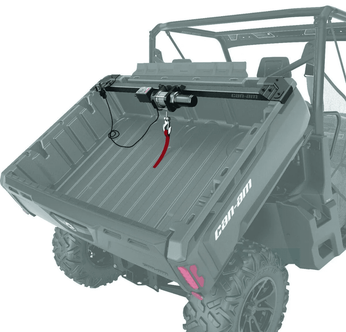 Can-Am Cargo Bed Winch
