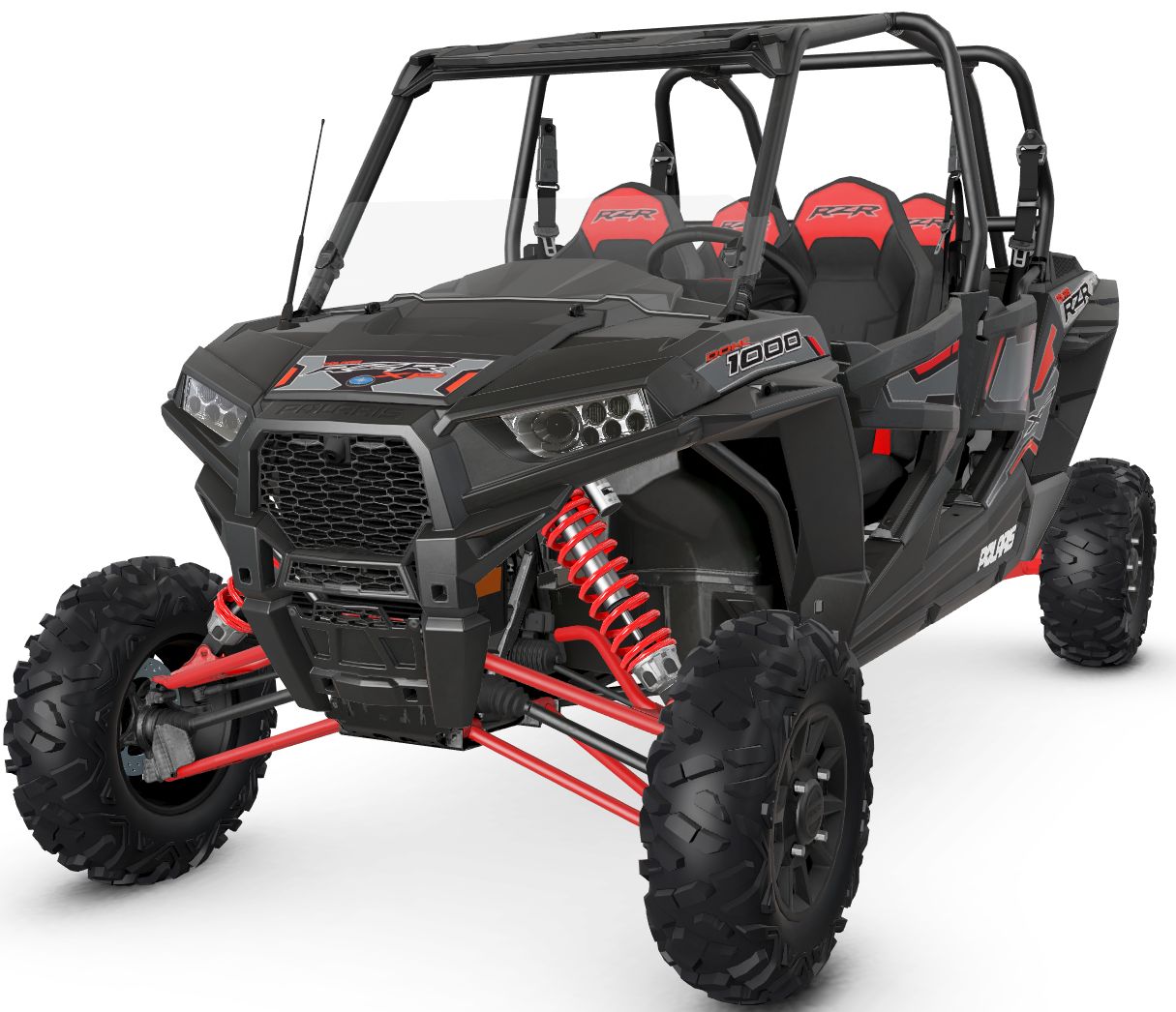 Polaris RZR 900 | XP 1000 | XP Turbo Lock and Ride Half Windshield