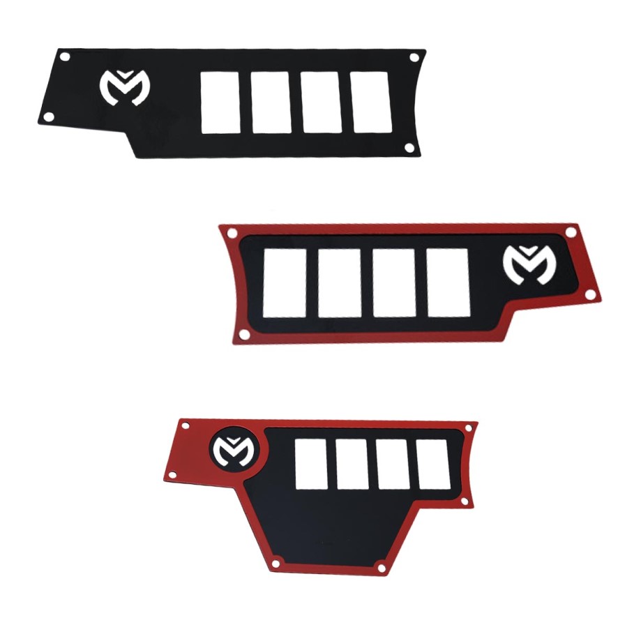 Moose Polaris RZR Dash Switch plates
