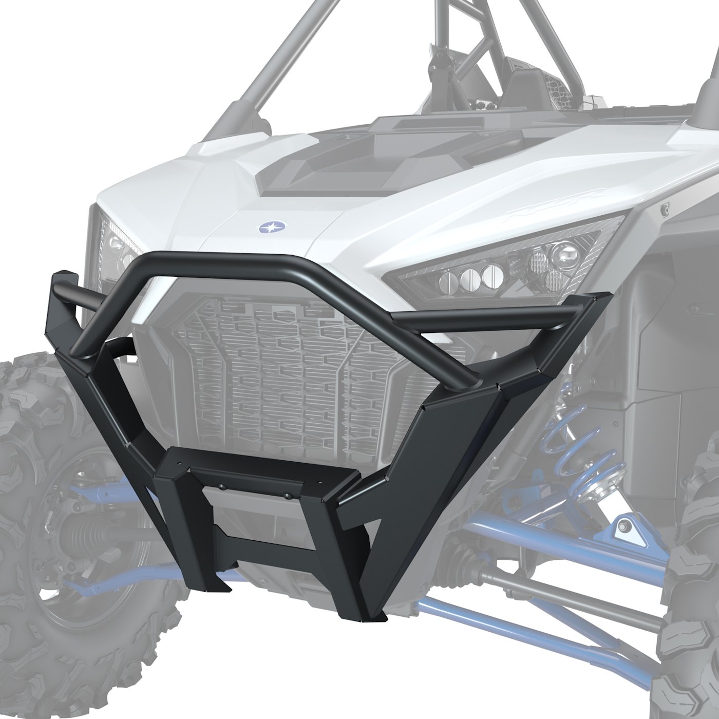 Genuine Polaris High Coverage Front Bumper for RZR Pro XP | Pro XP 4