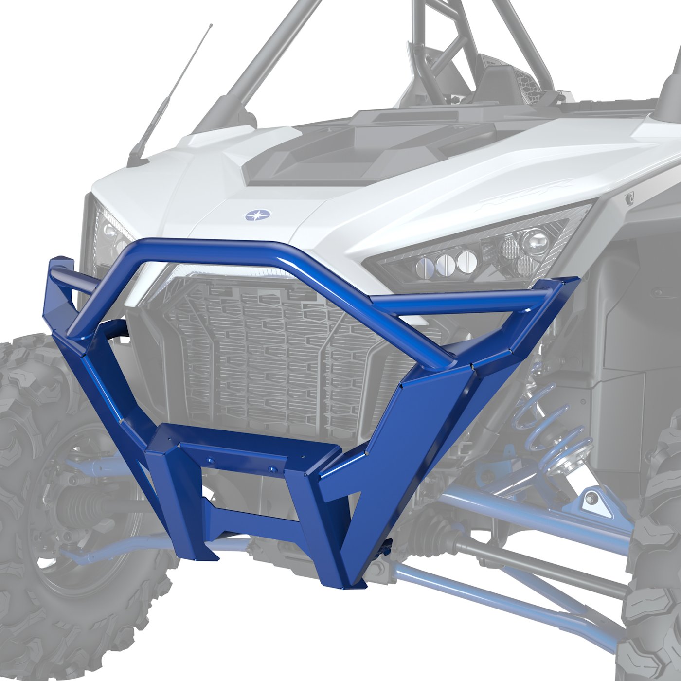 Genuine Polaris High Coverage Front Bumper for RZR Pro XP | Pro XP 4