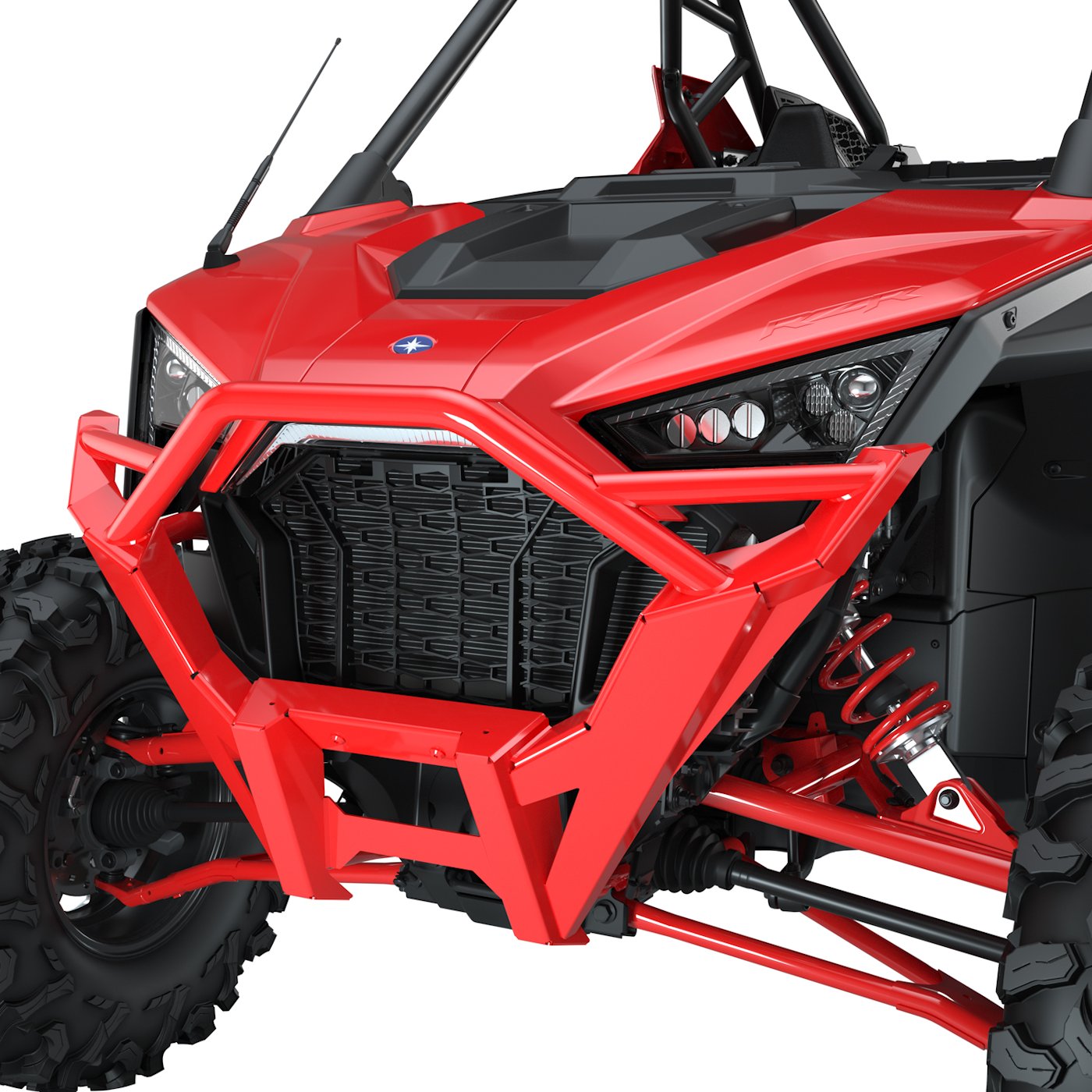 Genuine Polaris High Coverage Front Bumper for RZR Pro XP | Pro XP 4
