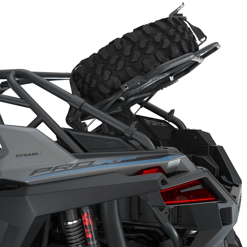 Genuine Polaris Pivoting Spare Tire Carrier for RZR Pro XP | Turbo R