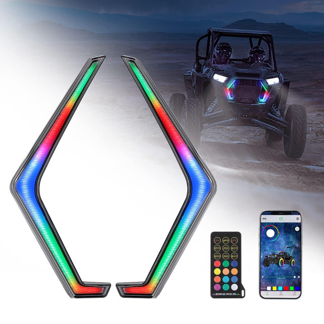 Polaris RZR XP 1000 / XP Turbo RGB Fang Lights