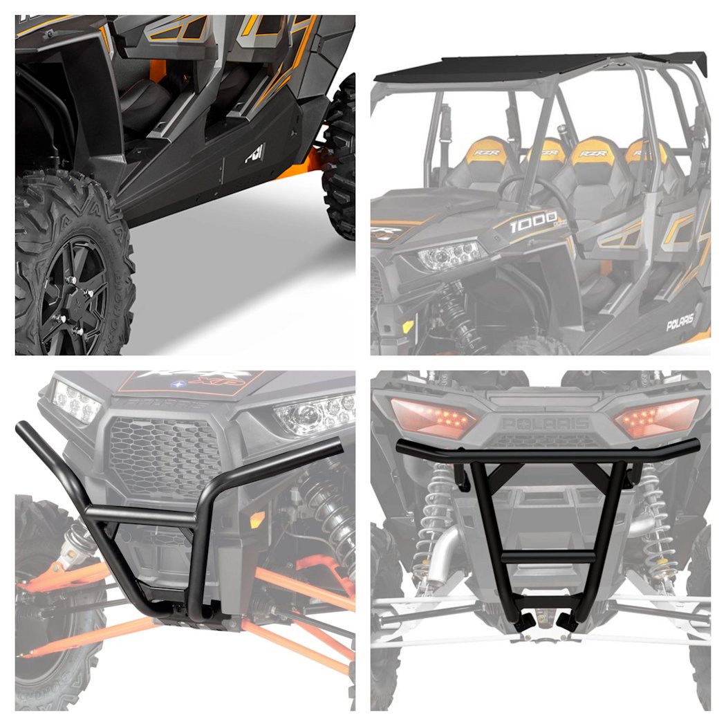 Polaris RZR XP 4 1000 Black Low-Pro Bundle