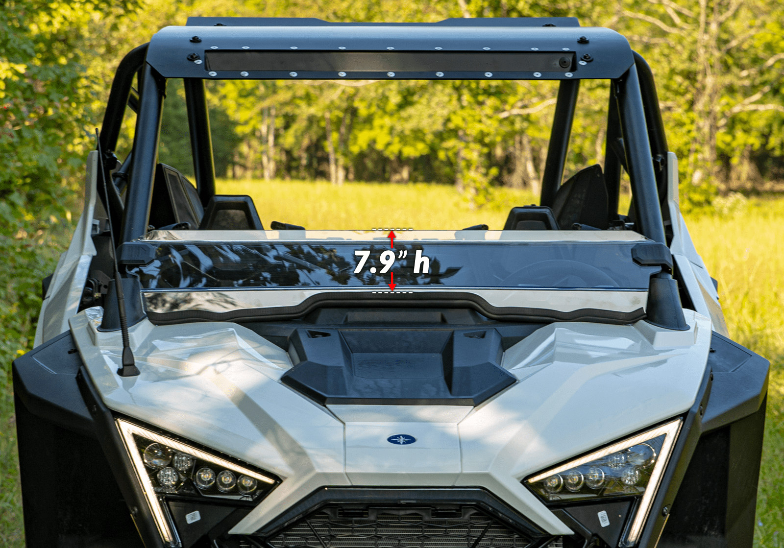 Super ATV Half Windshield for Polaris RZR XP Pro / Pro XP 4