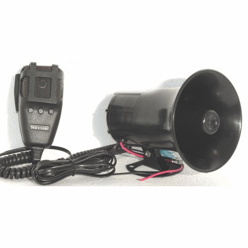 Police Siren W/Pa Microphone 12V 115Db 3 Sound
