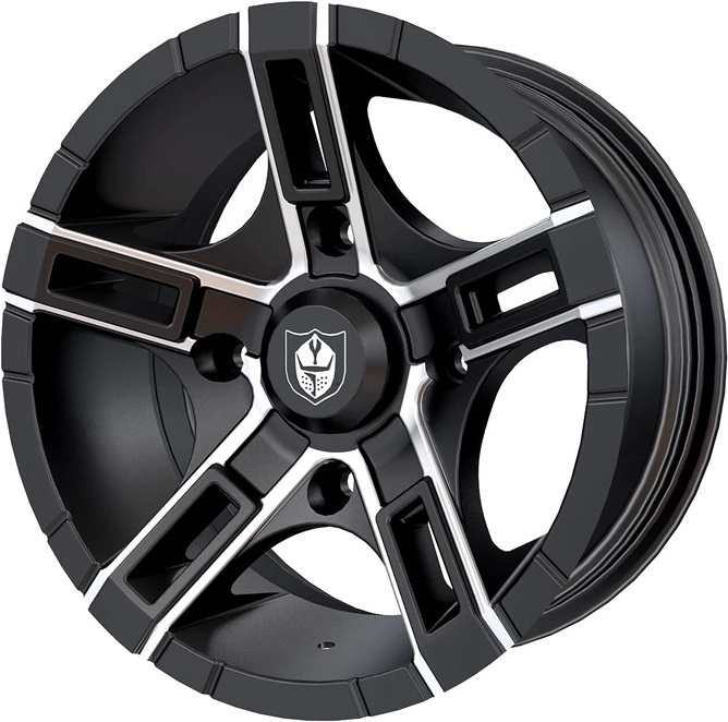Pro Armor Flare UTV Wheel 15" x 7" - Matte Black | Accent