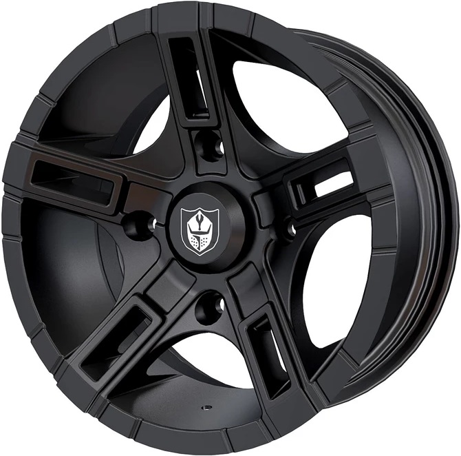 Pro Armor Flare UTV Wheel 15" x 7" - Matte Black | Accent