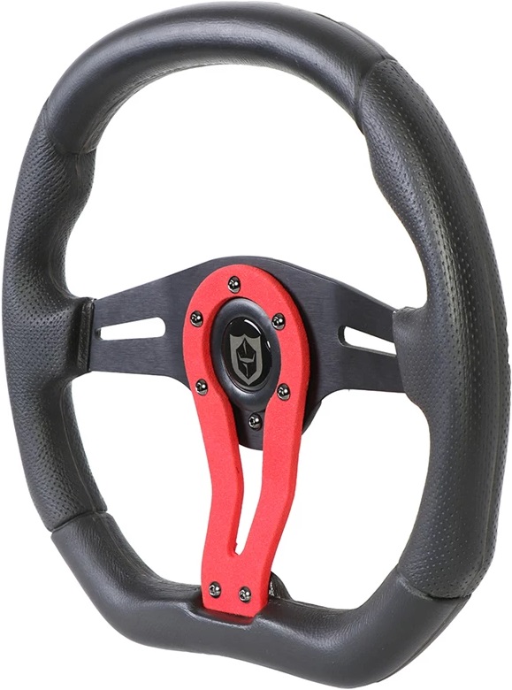 Pro Armor Force Steering Wheel - Black | Blue | Red