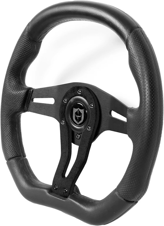 Pro Armor Force Steering Wheel - Black | Blue | Red