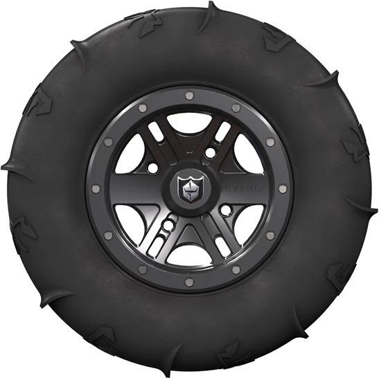 Pro Armor Wheel & Tire Set: Combat x Youth Sand 8XT
