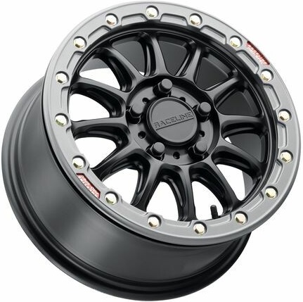 Raceline | 2022+ Polaris RZR Pro R | A14 Alpha Bead Lock Wheel - Black ...