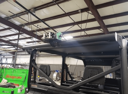 Rage Fab Can-Am Defender Game Loader Winch Bar