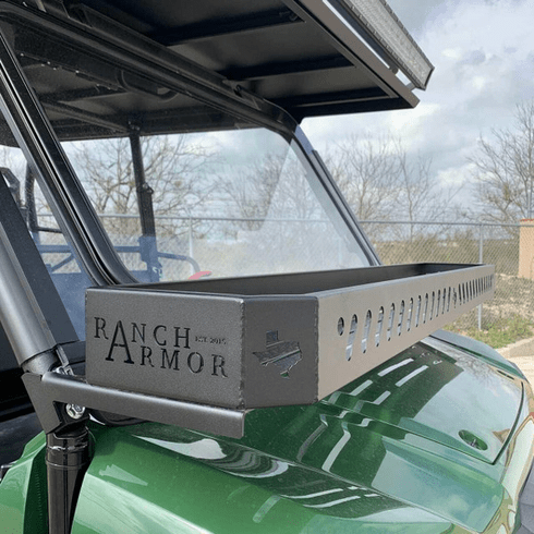 Ranch Armor 2015 Kawasaki Mule Pro Front Roll Bar Basket