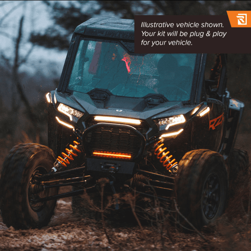 Ravek 2020-2023 Polaris RZR Pro XP 4 Running Apex Lights