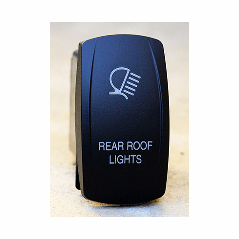Rear Roof Lights Switch - Dual Led Lighted Rocker Switch