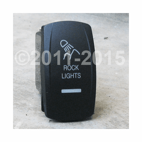 Rock Lights - Dual Led Lighted Rocker Switch
