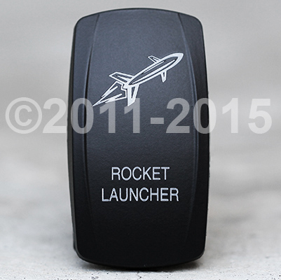 Rocket Launcher - Dual Led Lighted Rocker Switch