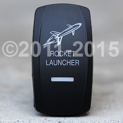 Rocket Launcher - Dual Led Lighted Rocker Switch