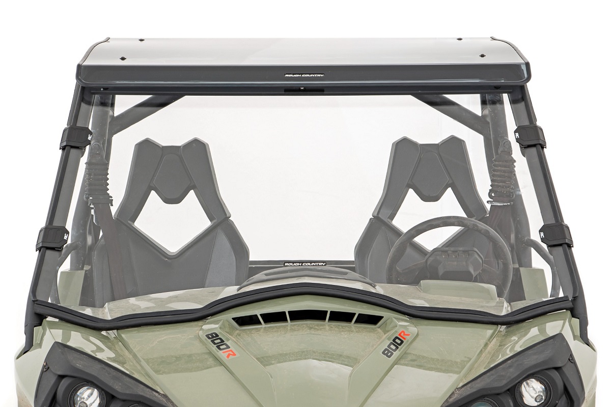 Rough Country Scratch Resistant Poly Full Windshield for Can-Am Commander