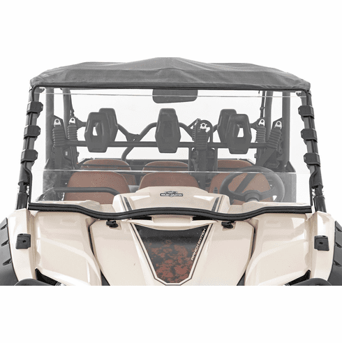 Rough Country Scratch Resistant Poly Full Windshield for Yamaha Viking ...