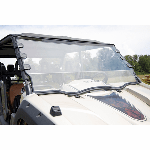 Rough Country Scratch Resistant Poly Full Windshield for Yamaha Viking ...