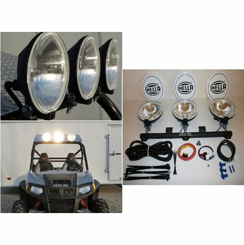 RZR 3 Hella Off-Road Driving Light Kit