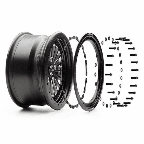 SandCraft Pro R Nano Beadlock UTV Wheels 15x8 Front 15x11