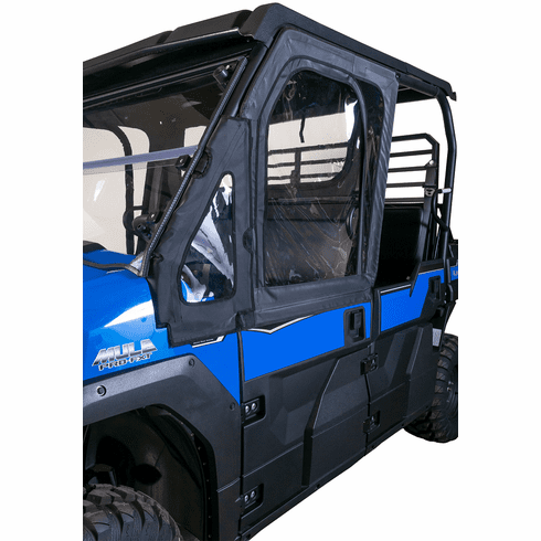 Seizmik | 2015-2020 Kawasaki Mule Pro FX | FXT | Half Upper Framed Door Kit