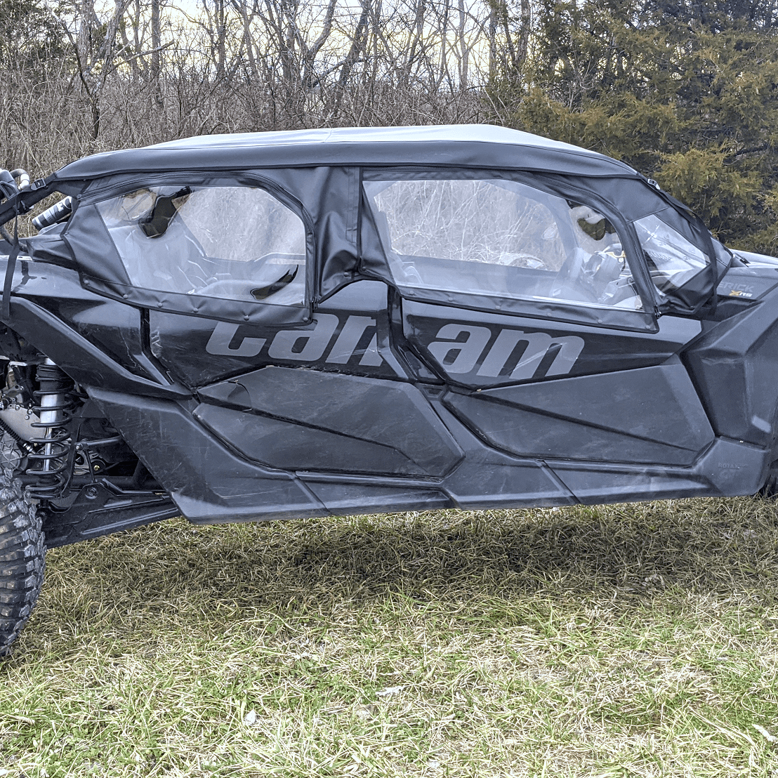 Seizmik | Can-Am Maverick X3 MAX | Soft Upper Doors with Zippers