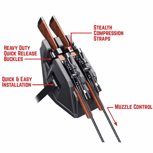 Seizmik ICOS UTV Gun Rack