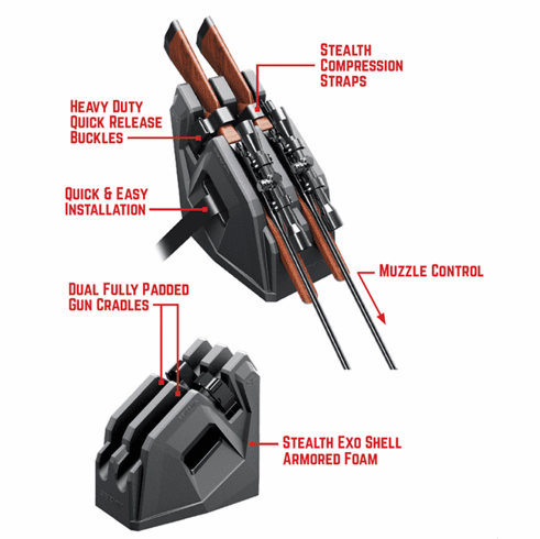 Seizmik ICOS UTV Gun Rack