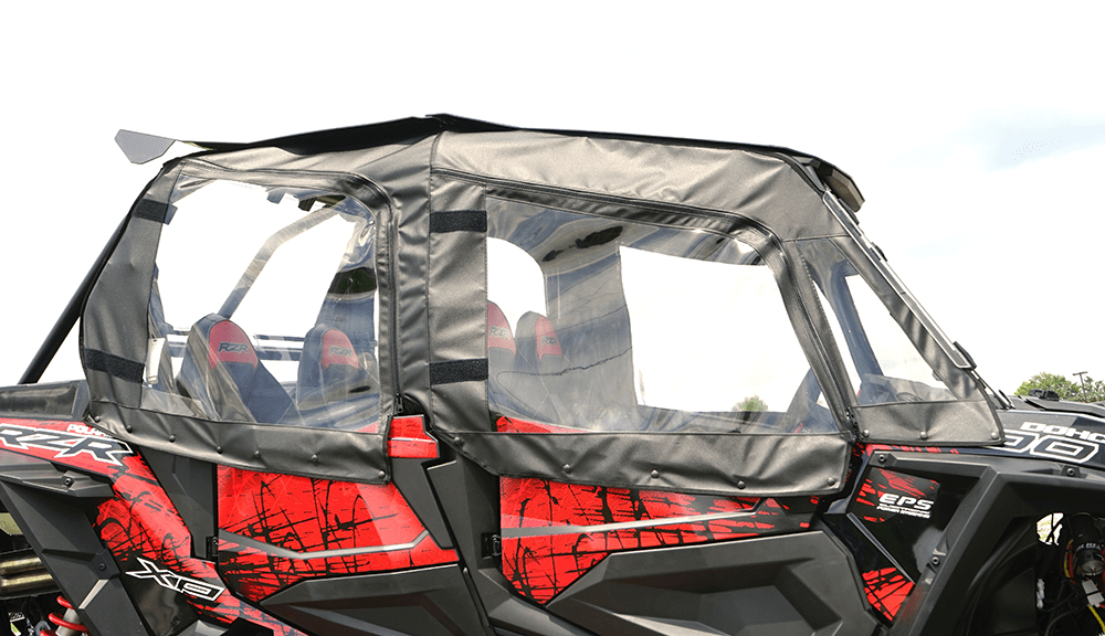 Seizmik | Polaris RZR XP 1000 4 | XP Turbo 4 | Soft Upper Doors - Rear ...