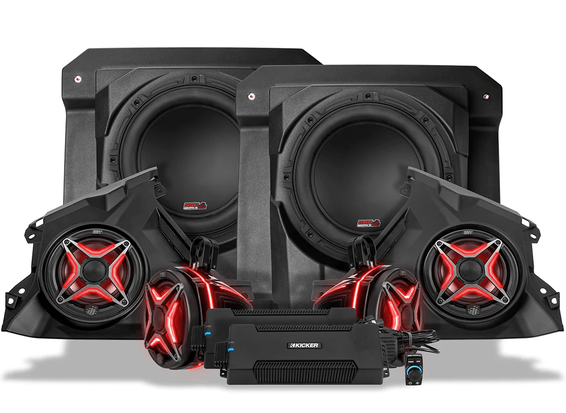 SSV | 2024 Can-am Maverick | Phase 5 - V Spec | 6 Speaker System