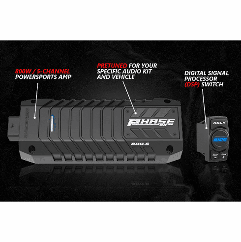 SSV Polaris Ranger XP1000 Lighted 3-Speaker Audio System w