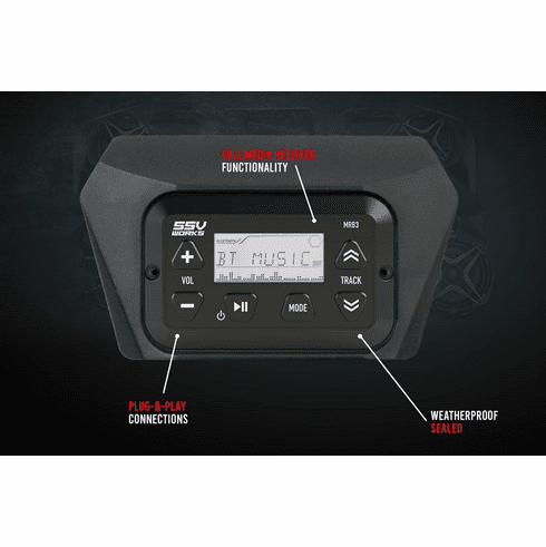 SSV Works Complete 3-Speaker Plug Play Kit for 14-23 Polaris
