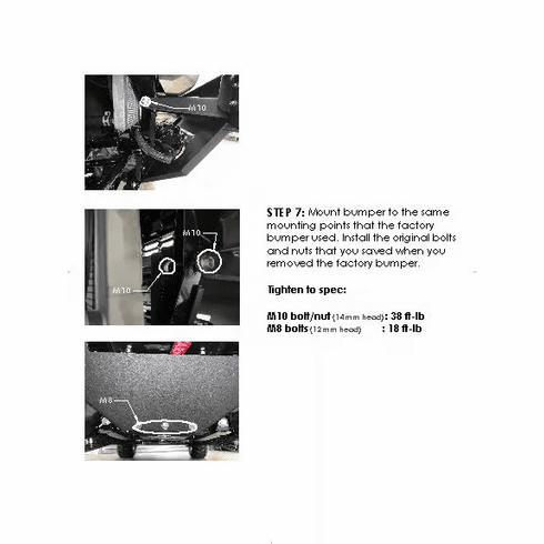 Strong Made | 2024 Kawasaki Mule PRO-FXT | Front Bumper