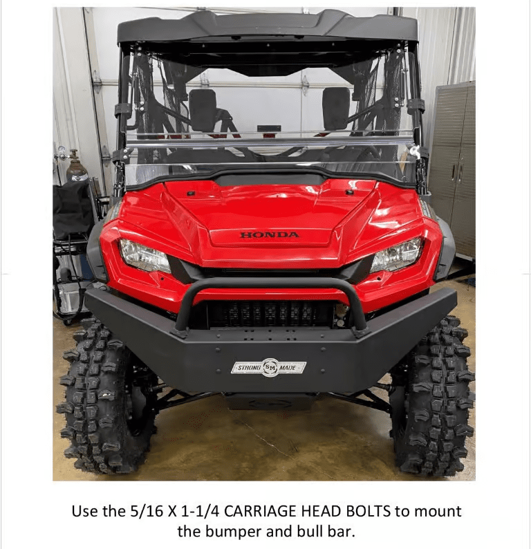 Strong Made | Honda Pioneer 1000 3 | 1000 5 | 1000 6 | Winch Series ...