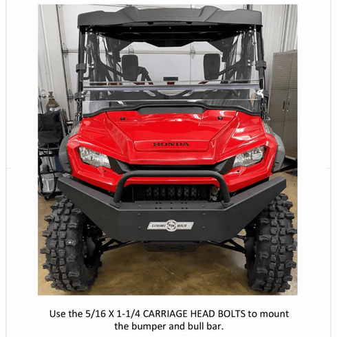 Strong Made Honda Pioneer 1000 3 5 6 Winch Series Front