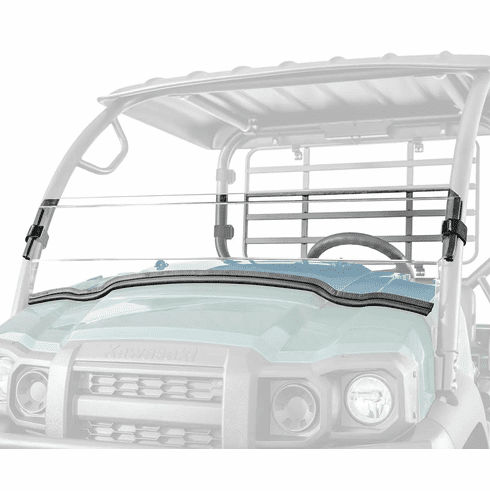 Super ATV | 2017+ Kawasaki Mule SX | Half Windshield