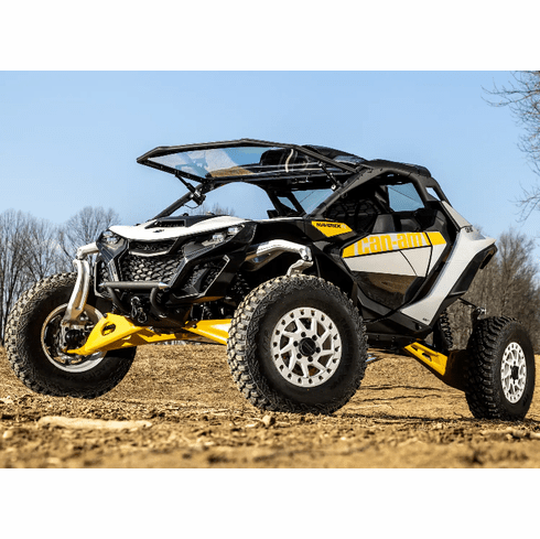 Super ATV | 2024+ Can-am Maverick R | Maxdrive Power Flip Windshield