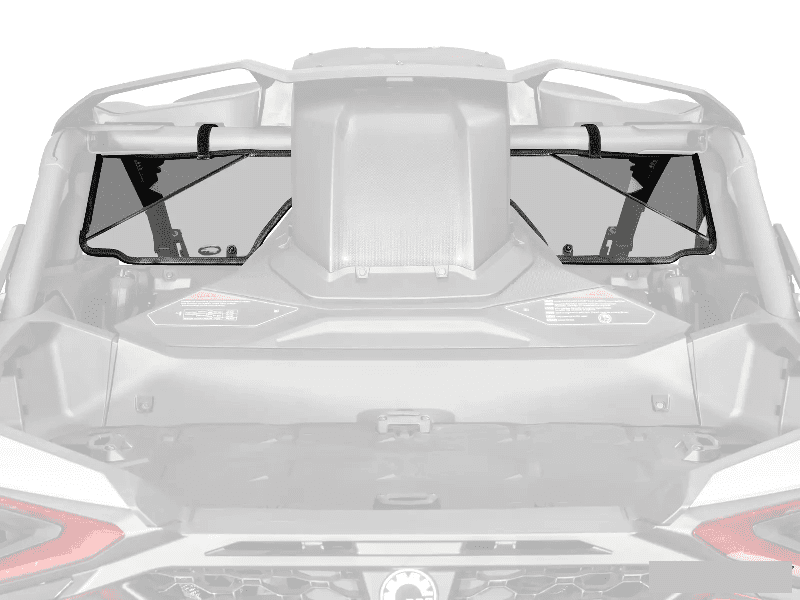 Super ATV | 2024+ Can-am Maverick R | Rear Windshield