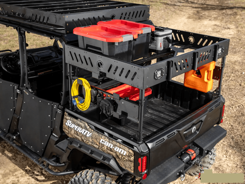 Super ATV | Can-Am Defender Max | Outfitter Bed Rack