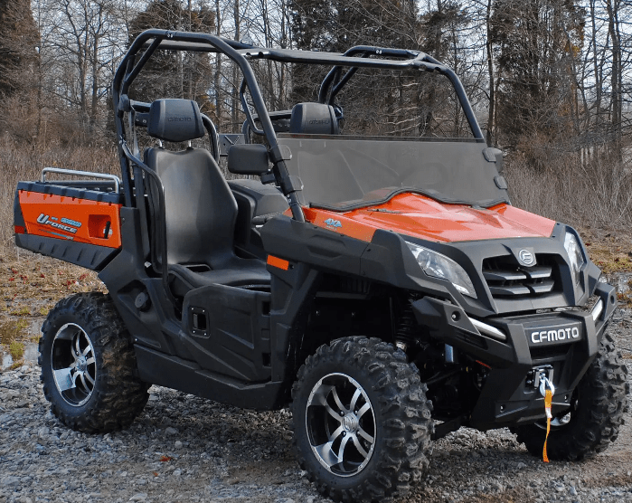 Super ATV | CF Moto UForce 500 | 800 | Scratch Resistant Half Windshield
