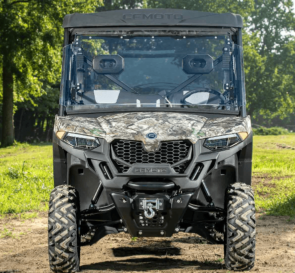 Super ATV | CF Moto UForce 600 | Scratch Resistant Flip Windshield